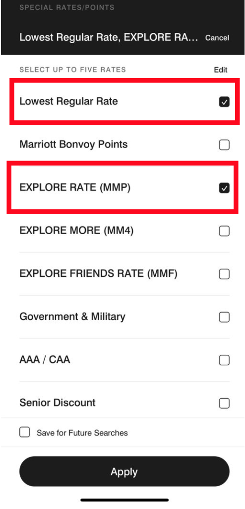 Marriott Explore Rate/MMP Form, Marriott Discount Codes, Save 50% ...