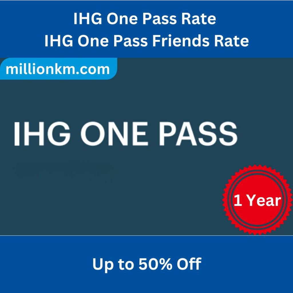 IHG One Pass Rate & Friends Rate Packages | 25, 30 or 50 Nights | Valid ...